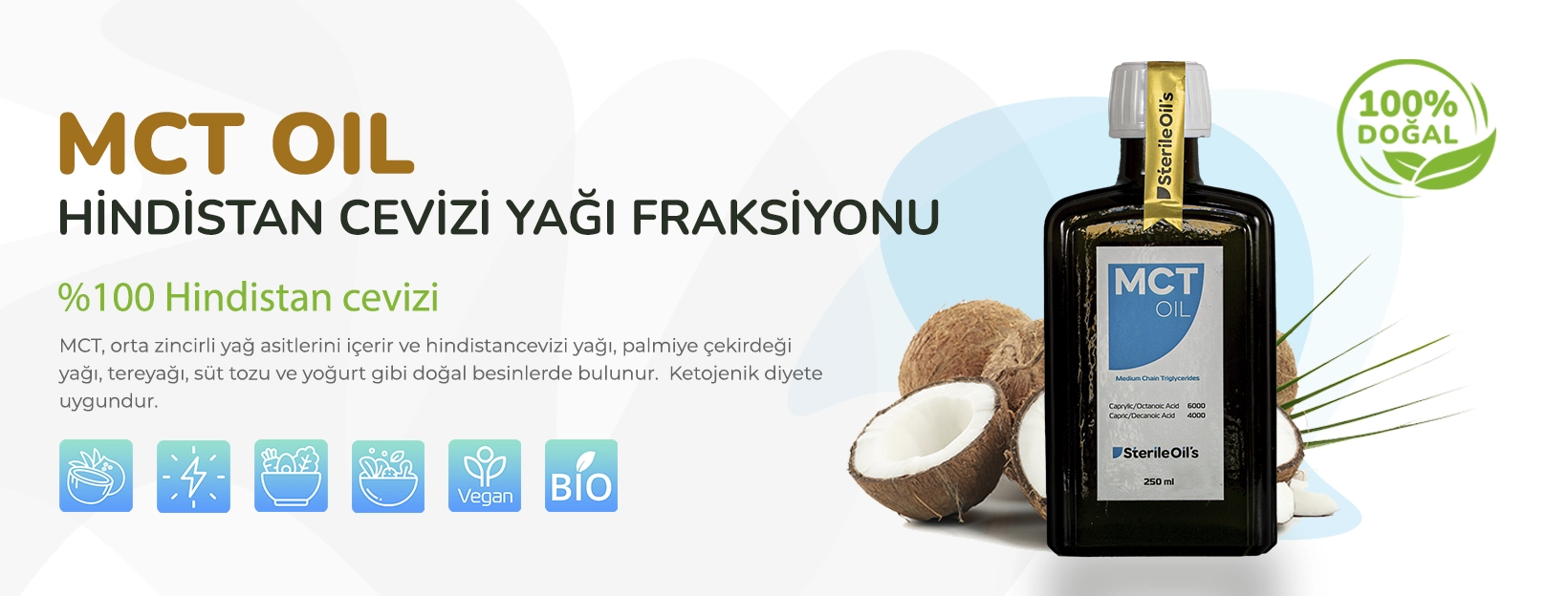 MCT Oil - Sterile Oil's